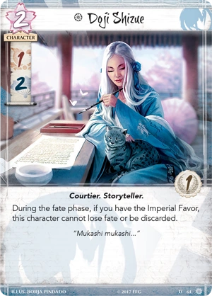 Doji Shizue - Legend of the Five Rings Wiki