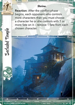 Secluded Temple - Legend of the Five Rings Wiki