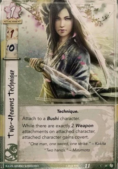 Two-Heavens Technique - Legend of the Five Rings Wiki