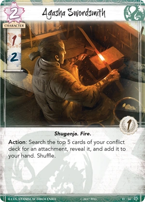 Agasha Swordsmith - Legend of the Five Rings Wiki