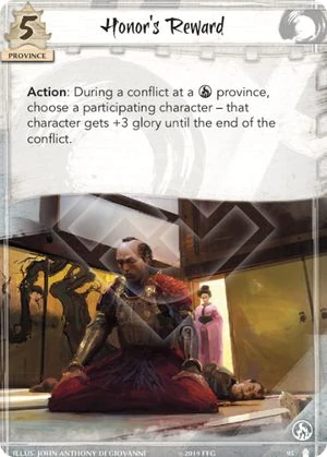Honor’s Reward - Legend of the Five Rings Wiki