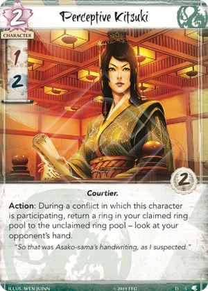 Perceptive Kitsuki - Legend of the Five Rings Wiki