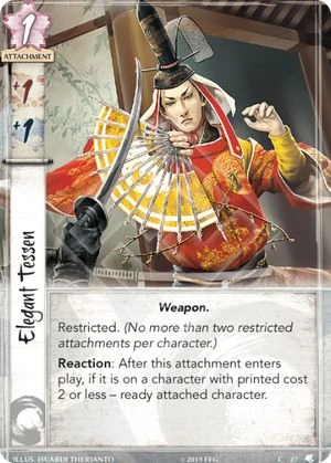 Elegant Tessen - Legend of the Five Rings Wiki