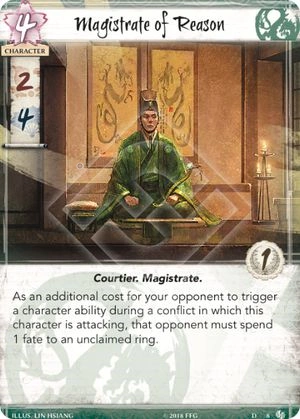 Magistrate of Reason - Legend of the Five Rings Wiki