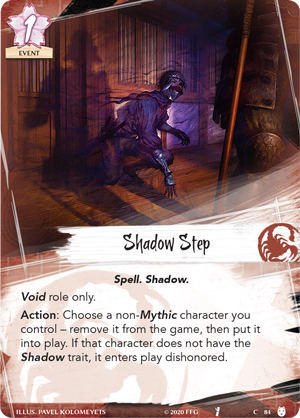 Shadow Step - Legend of the Five Rings Wiki