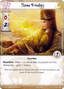 Ikoma Prodigy - Legend of the Five Rings Wiki