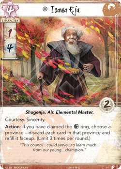 Isawa Eju - Legend of the Five Rings Wiki