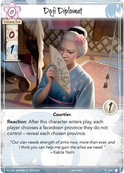 Doji Diplomat - Legend of the Five Rings Wiki
