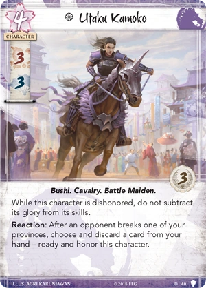 Utaku Kamoko - Legend of the Five Rings Wiki