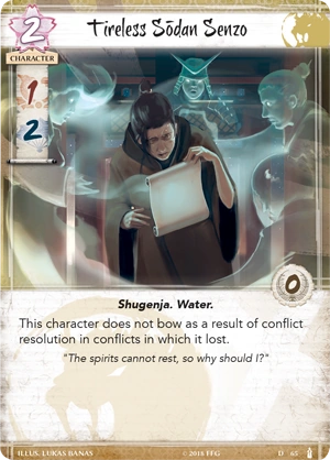 Tireless Sōdan Senzo - Legend of the Five Rings Wiki