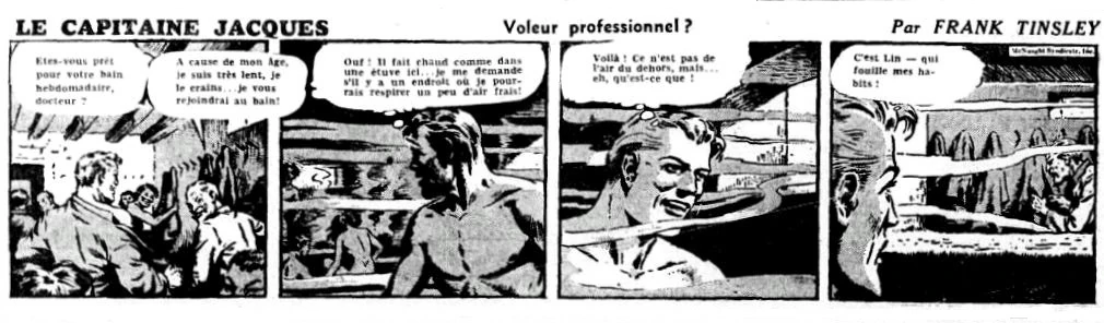 Le Capitaine Jacques - Bandes Quotidiennes | Wikia La BD de Journal au ...