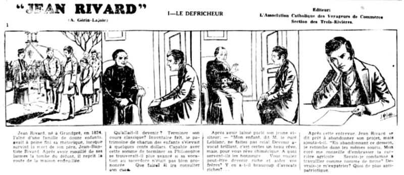 Jean Rivard | Wikia La BD de Journal au Québec | Fandom