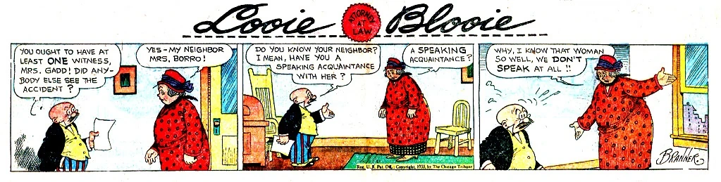 Looie Blooie | Wikia La BD de Journal au Québec | Fandom