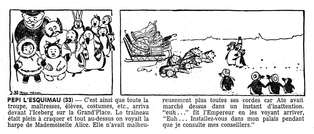 Pepi l'Esquimau - Bandes Quotidiennes | Wikia La BD de Journal au ...