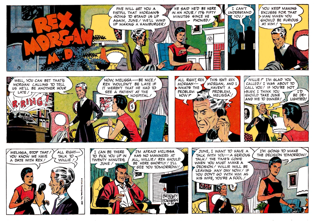 Rex Morgan M.D. | Wikia La BD de Journal au Québec | Fandom