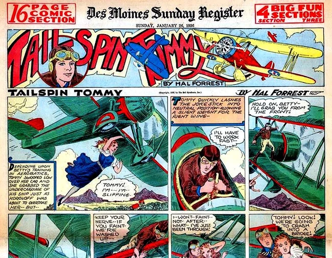 Tailspin Tommy | Wikia La BD de Journal au Québec | Fandom