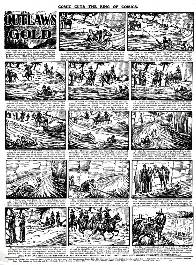 Outlaw's Gold | Wikia La BD de Journal au Québec | Fandom