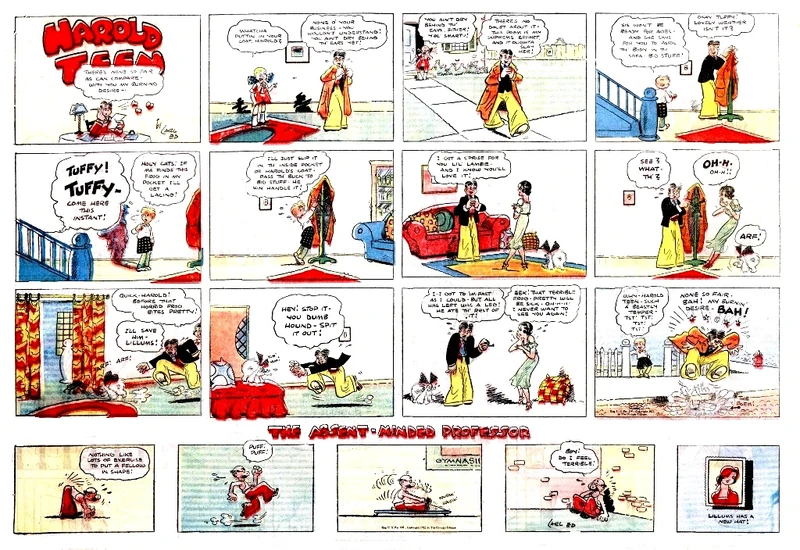 The Absent-Minded Professor | Wikia La BD de Journal au Québec | Fandom