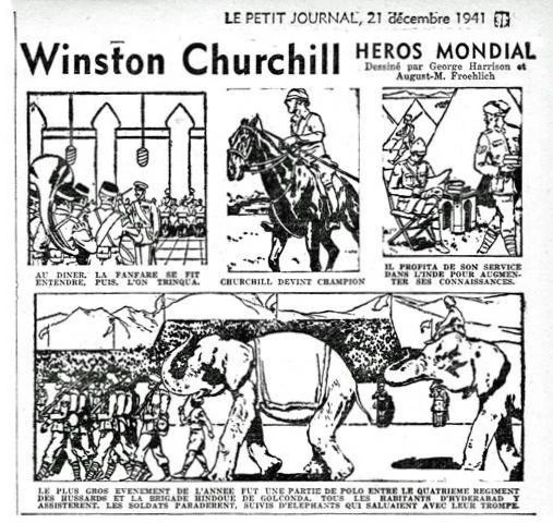 Winston Churchill Héros Mondial - Le Petit Journal | Wikia La BD de ...
