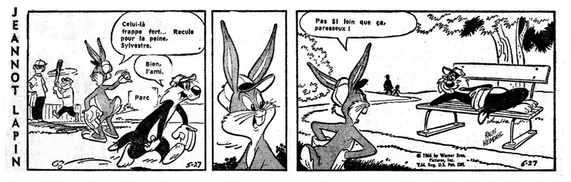 Jeannot Lapin - Bandes Quotidiennes | Wikia La BD de Journal au Québec ...