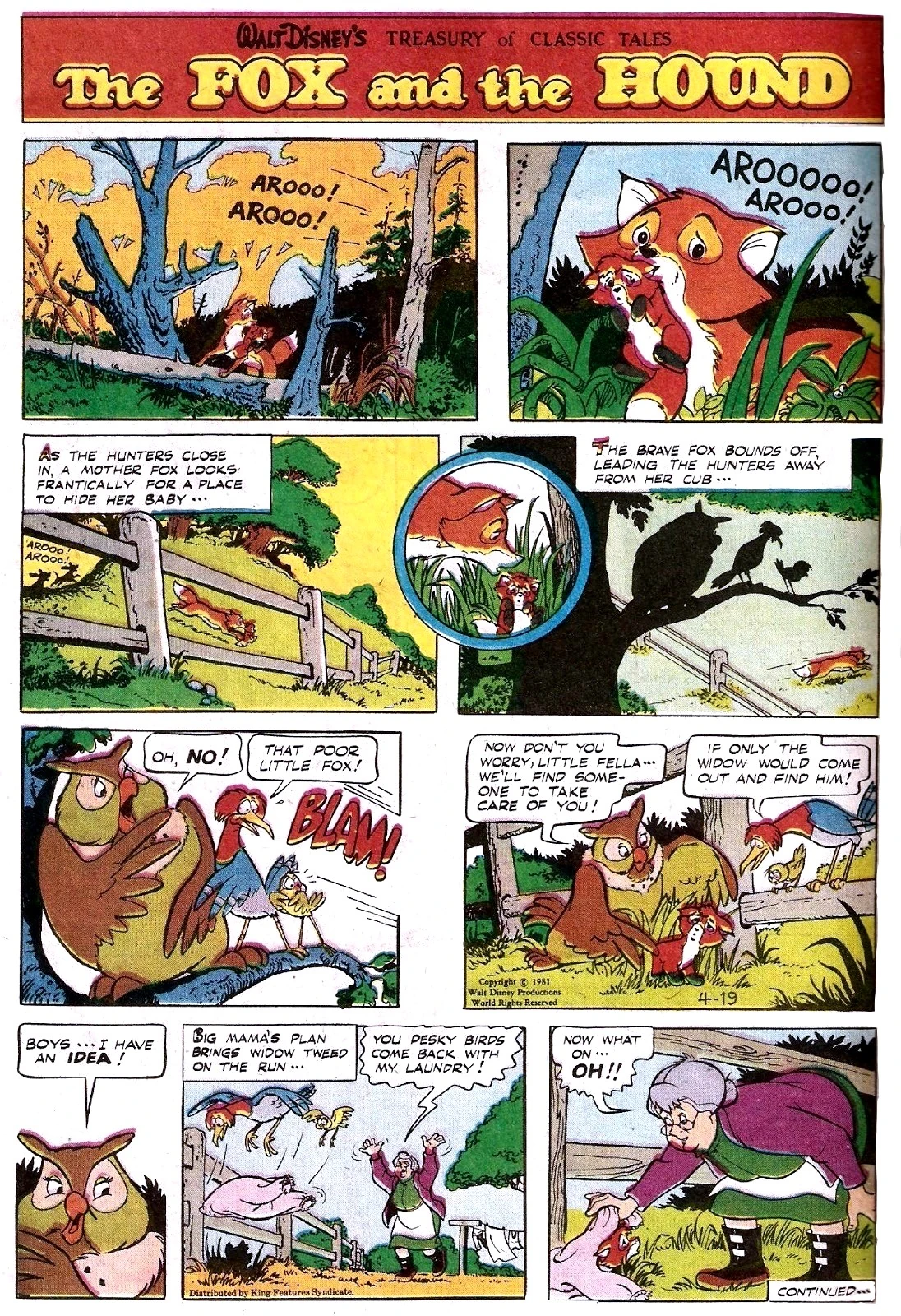 The Fox and the Hound | Wikia La BD de Journal au Québec | Fandom