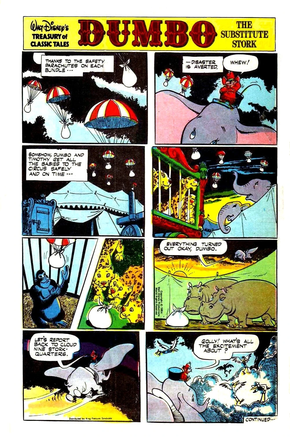 Dumbo the Substitute Stork | Wikia La BD de Journal au Québec | Fandom