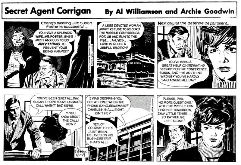 Secret Agent Corrigan | Wikia La BD de Journal au Québec | Fandom