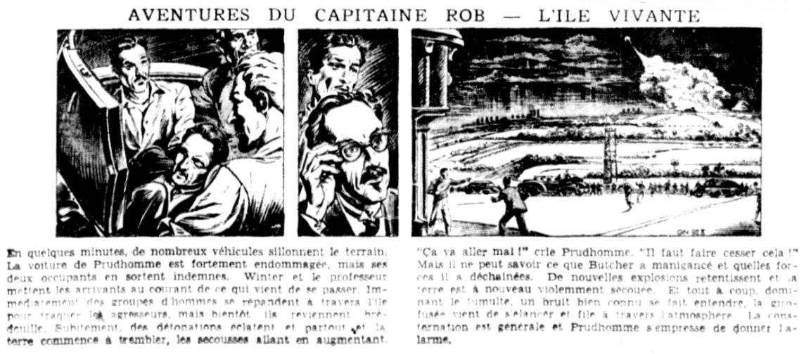 Aventures du Capitaine Rob | Wikia La BD de Journal au Québec | Fandom