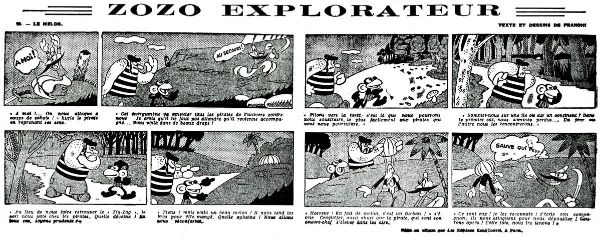 Zozo l'Explorateur | Wikia La BD de Journal au Québec | Fandom