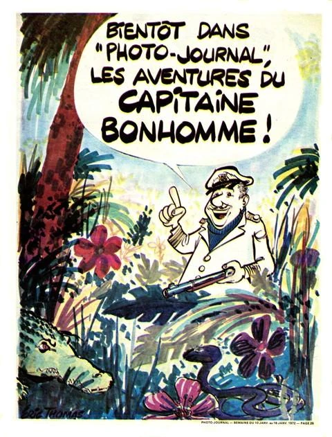Les Aventures du Capitaine Bonhomme | Wikia La BD de Journal au Québec ...
