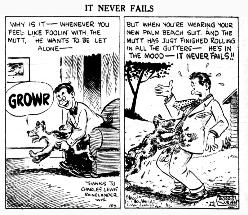 It Never Fails | Wikia La BD de Journal au Québec | Fandom