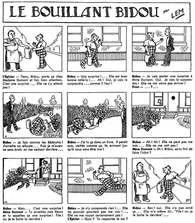 Le Bouillant Bidou | Wikia La BD de Journal au Québec | Fandom