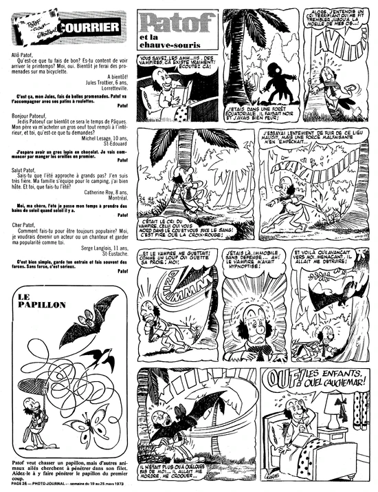 Patof | Wikia La BD de Journal au Québec | Fandom