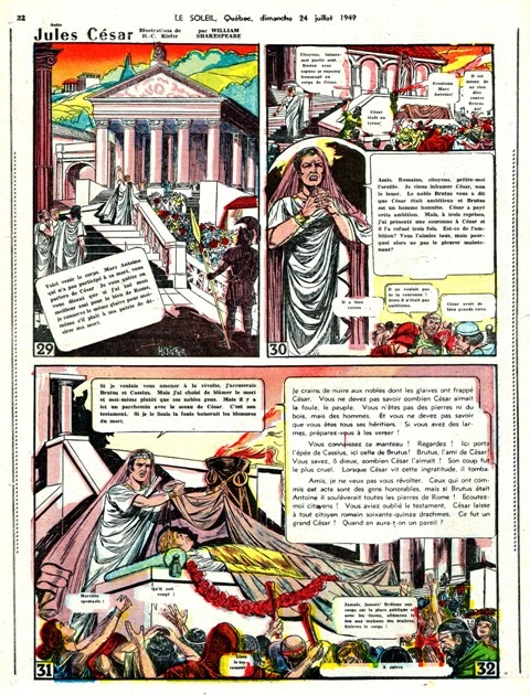 Jules César - Le Soleil | Wikia La BD de Journal au Québec | Fandom