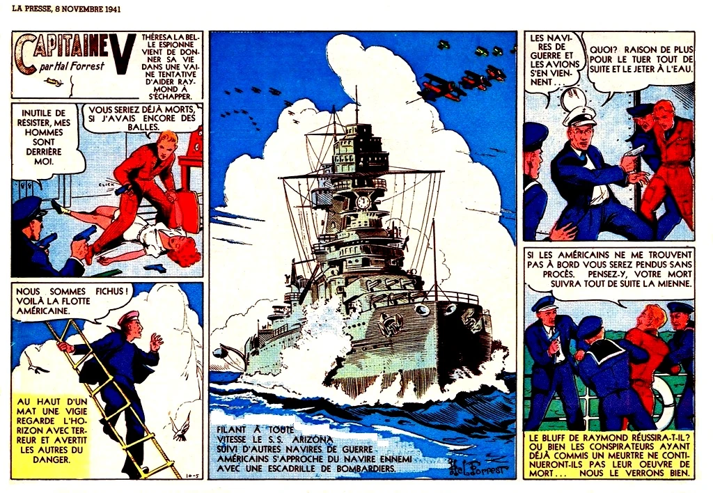 Capitaine V - La Presse | Wikia La BD de Journal au Québec | Fandom