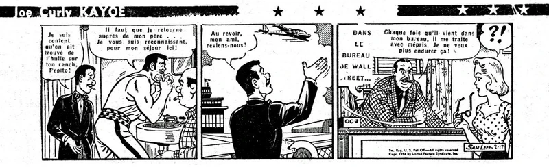 Joe Curly Kayoe - Bandes Quotidiennes | Wikia La BD de Journal au ...