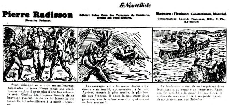 Pierre Radisson | Wikia La BD de Journal au Québec | Fandom