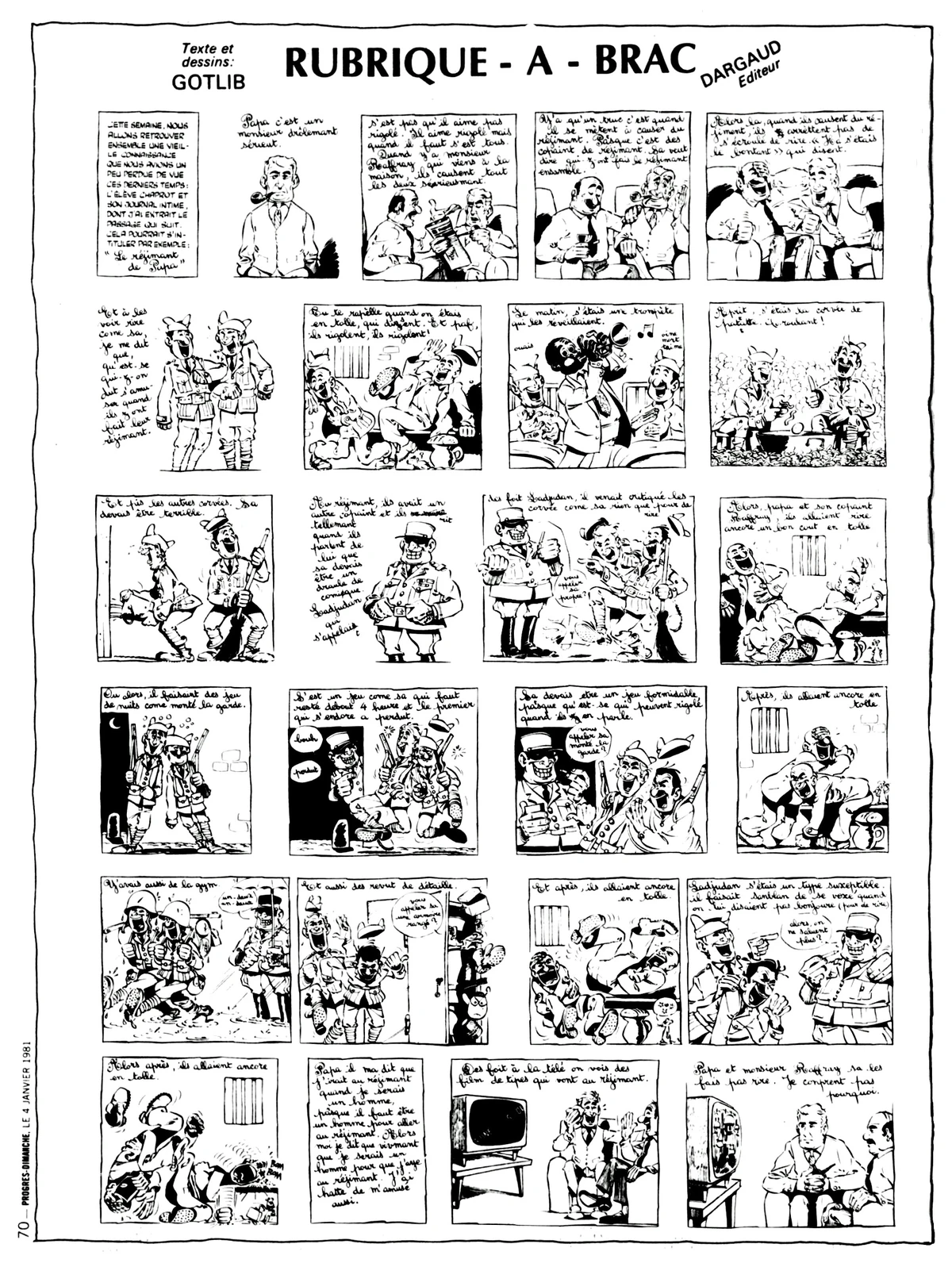 Rubrique-à-brac | Wikia La BD de Journal au Québec | Fandom