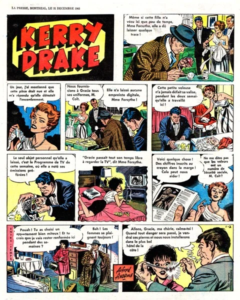 Kerry Drake - La Presse | Wikia La BD de Journal au Québec | Fandom