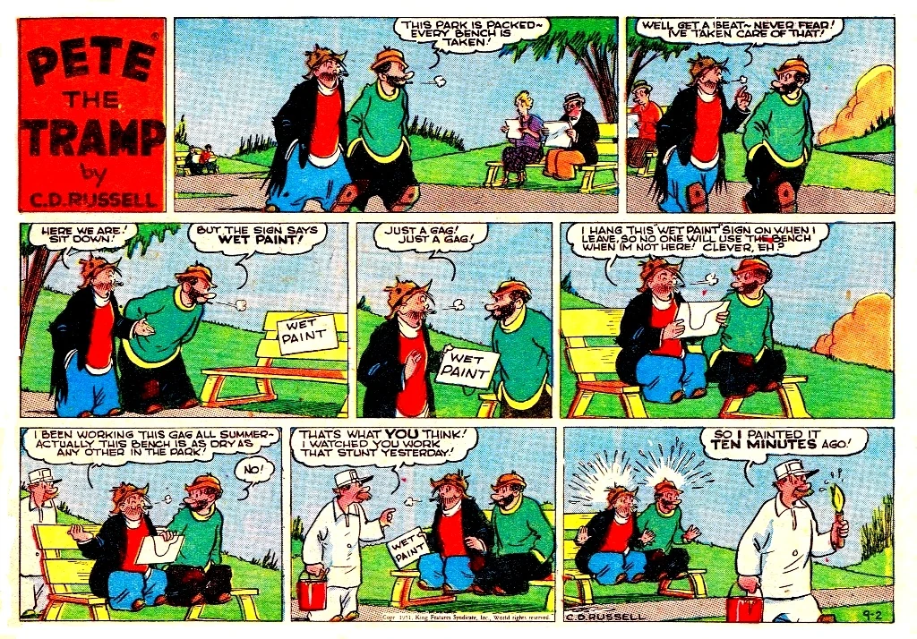 Pete the Tramp | Wikia La BD de Journal au Québec | Fandom