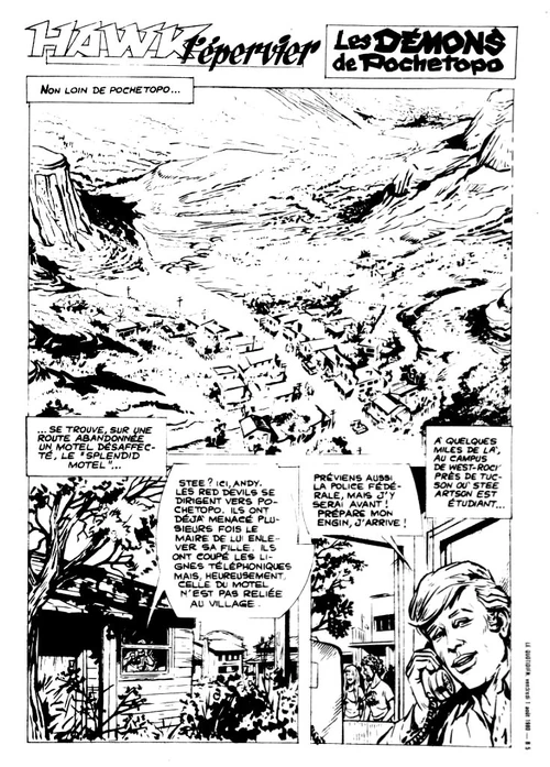 Hawk l'Épervier | Wikia La BD de Journal au Québec | Fandom