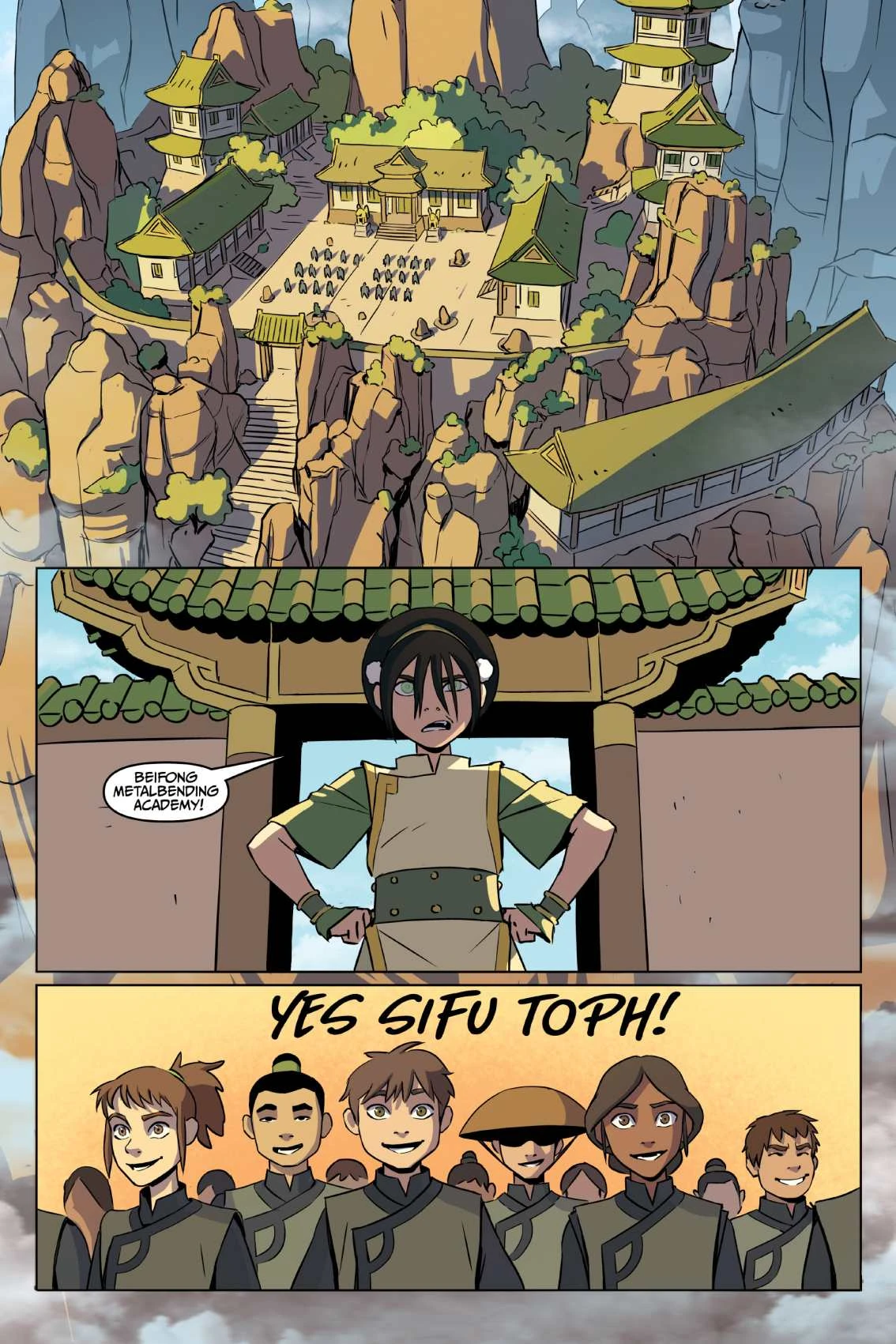 Accademia del dominio del metallo di Toph Beifong | Avatar - La ...