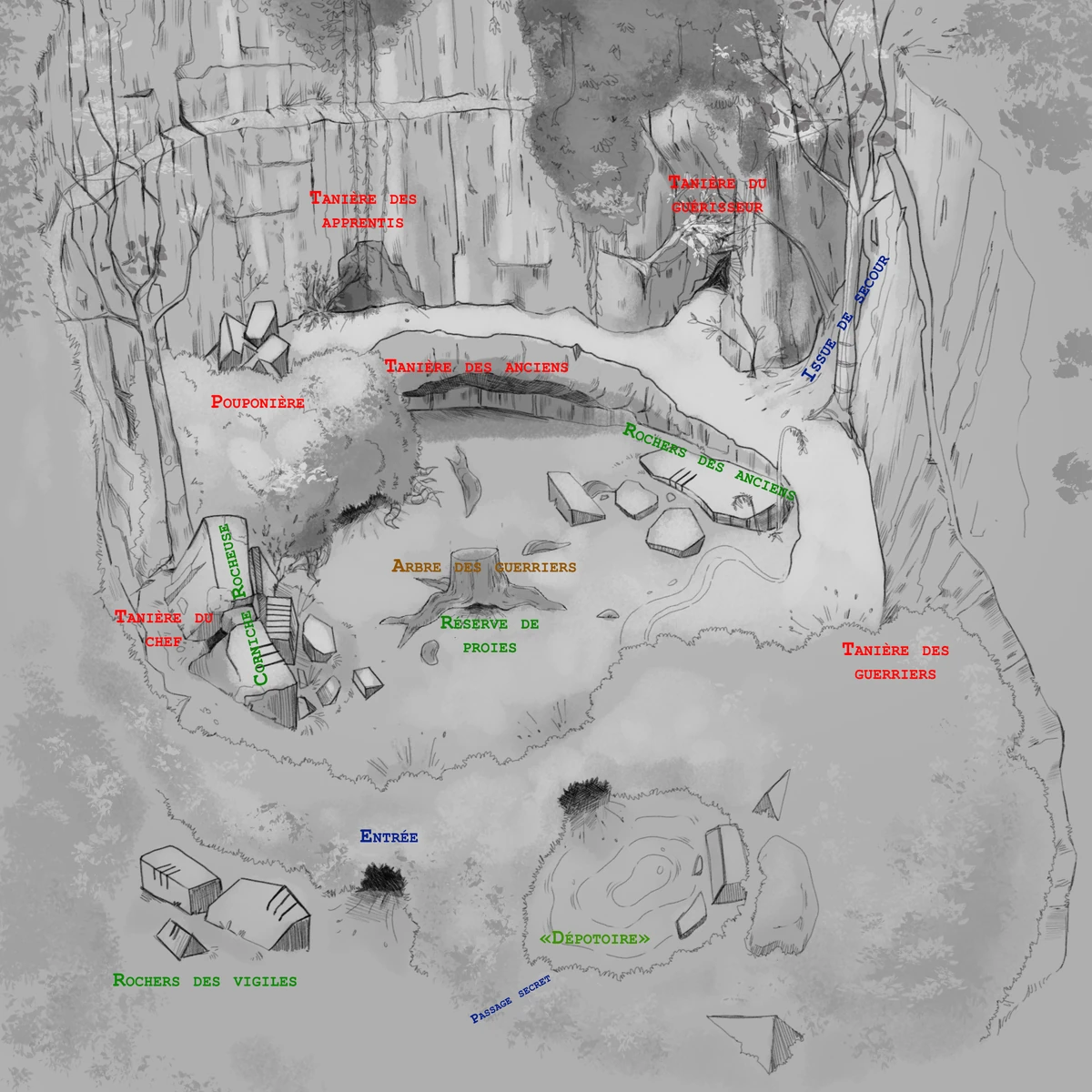 Camp du Tonnerre | Wiki La Mémoire des Etoiles | Fandom