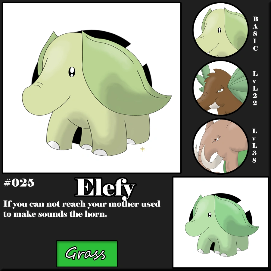 Elefy | Wiki La Wiki Pokéland | Fandom