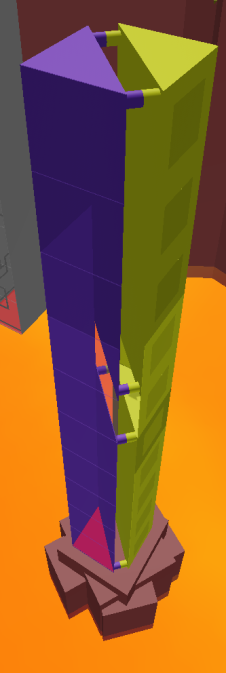 Tower of Split Colours | Logan's Automatic and Bad Towers Wiki | Fandom