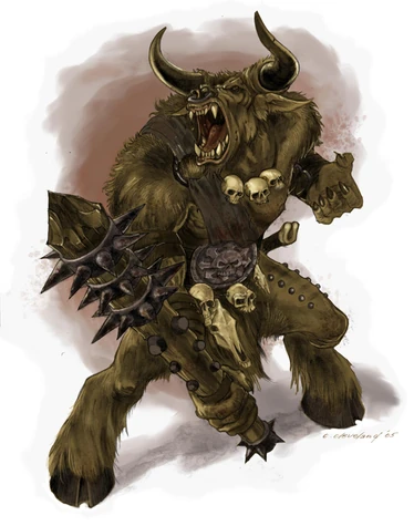 Minotauros | Wiki La Biblioteca del Viejo Mundo | Fandom