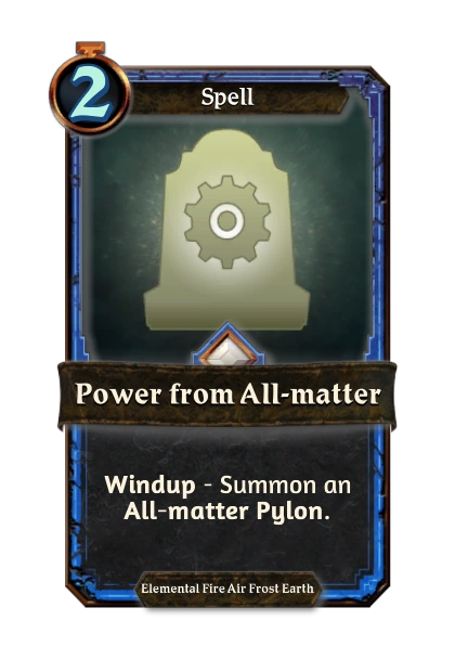 Power from All-matter - Official Labyrinth Wiki