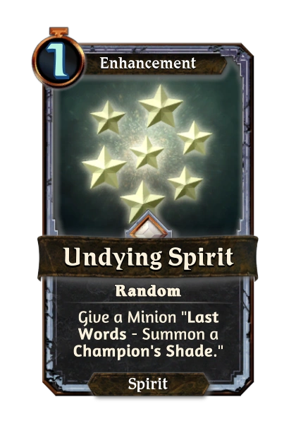 Undying Spirit - Official Labyrinth Wiki