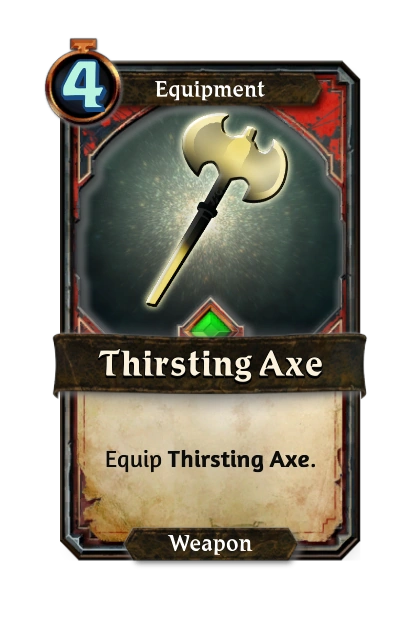 Thirsting Axe - Official Labyrinth Wiki