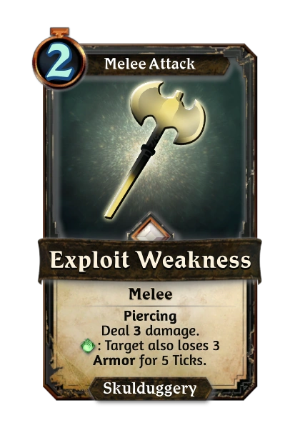 Exploit Weakness - Official Labyrinth Wiki